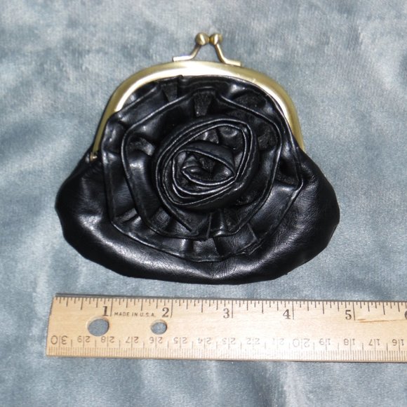 Bags | Snap Walletclutch And Rose Coin Purse | Poshmark